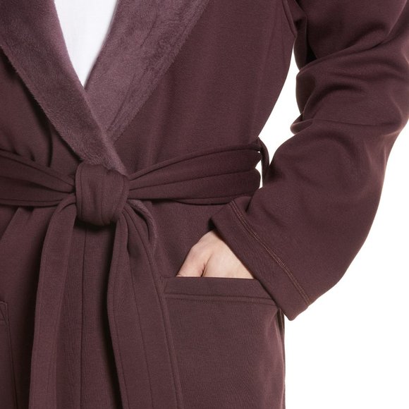 UGG | Other | Ugg Mens Brunswick Deep Burgundy Cottonjersey Robe | Poshmark